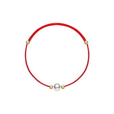 HELAS赫拉Akoya珍珠手绳18K黄金