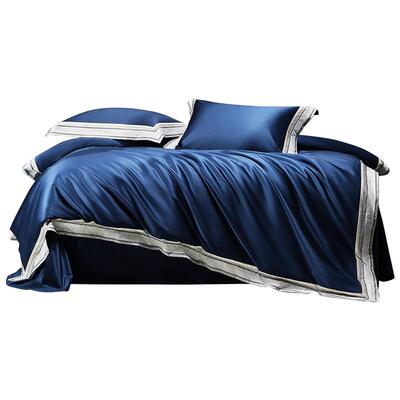 水星家纺140S双股匹马棉套件