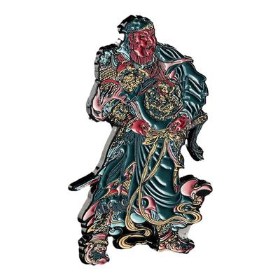 关公毗卢寺冰箱贴金属徽章