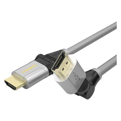 秋叶原弯头HDMI线90度直角高清线