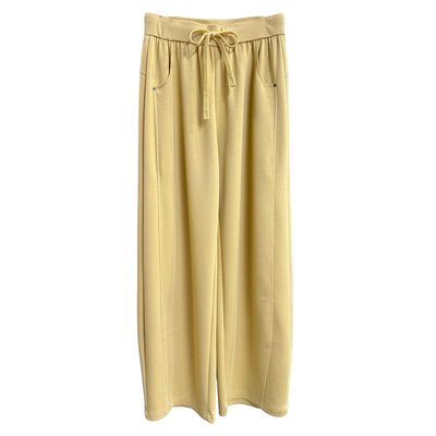 N货！莫代尔松紧腰休闲镰刀卫裤