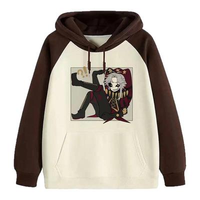 RGBCMYK插画师糖醋反骨联名怪胎马戏团pierrot同人加绒男女卫衣