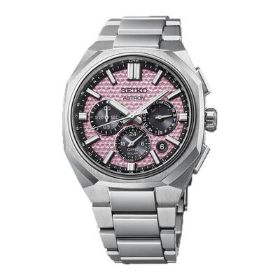 【新品】SEIKO精工GPS卫星定位太阳电能腕表户外运动休闲石英手表
