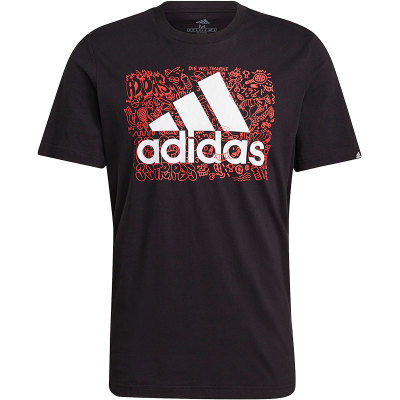 Adidas/阿迪达斯正品当季新款男子圆领透气时尚短袖T恤GS6285