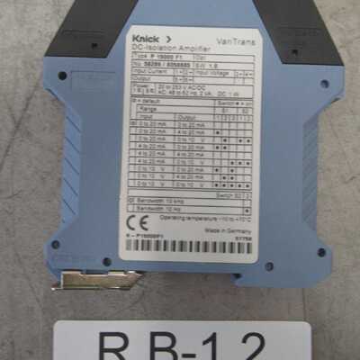 Knick Varitrans P150000 F1 Standard Signal Isolation Amplifi
