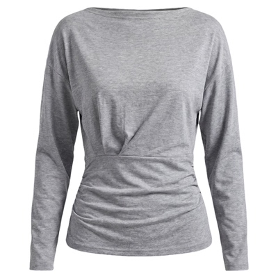 Ames【褶皱收腰打底长袖】