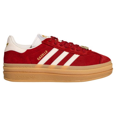 阿迪达斯三叶草马年新年款T头鞋26春女经典厚底板鞋德训鞋 KJ4293