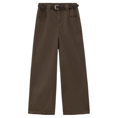 垂坠感休闲宽松直筒休闲裤