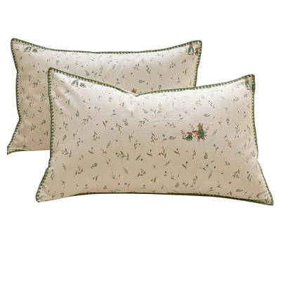 【A类标准】全棉双层纱布枕套