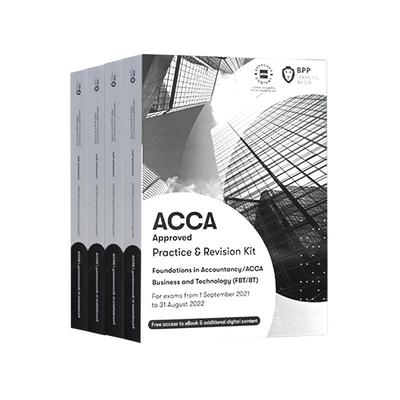 2026年新版Bpp官方正版acca教材考试F1 F2 F3 F4 F5 F6 F7 F8 F9 P4-P7 SBL SBR配合练习册送中英文视频网课真题词汇电子版