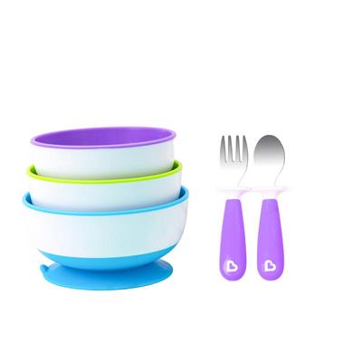 munchkin吸盘碗美国麦肯齐