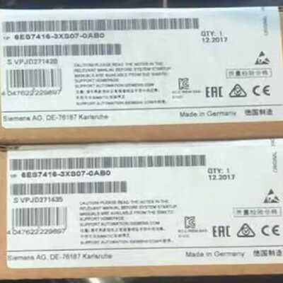 议价西门子6ES74163XS070AB0S7400CPU中央处理器6ES74163XS070AB0