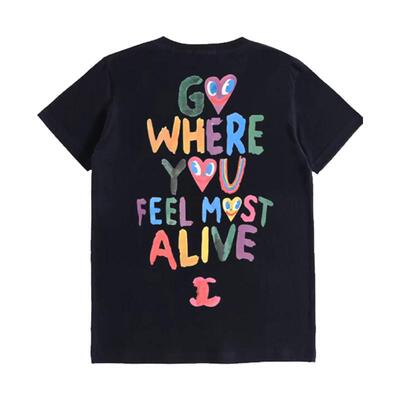 BGPUSK短袖宽松常规印花