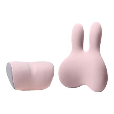 西诺思大头兔车载头枕腰靠套装