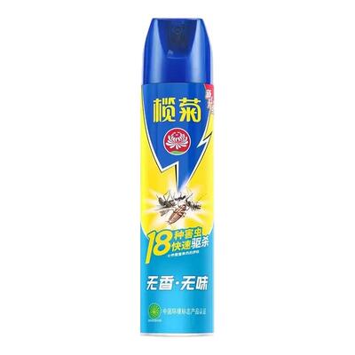 榄菊杀虫气雾剂无香无味强效驱杀蚊虫杀虫剂喷雾家用室内外旗舰