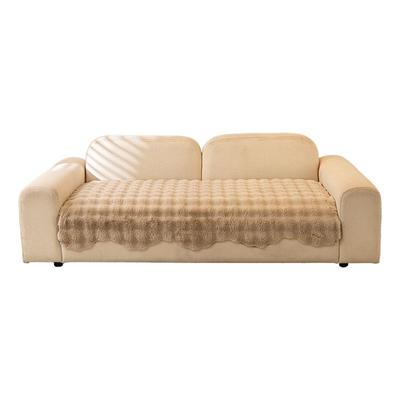 法式复古异形沙发垫防滑盖布