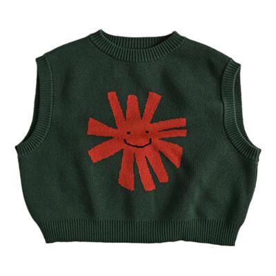 JIUMI男童春季马甲工装裤套装潮