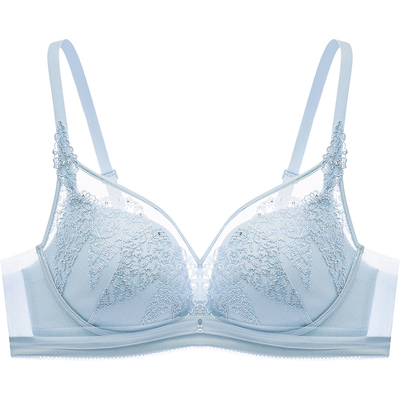 曼妮芬长三角无钢圈舒适聚拢文胸