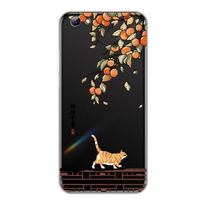 oppor9s手机壳直边超薄软壳