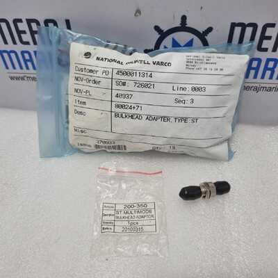 200-350 ST Multimode Bulkhead Adaptor / NOV 8002471 - Lot of