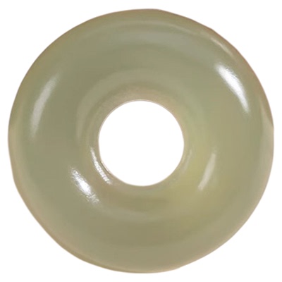 天然和田玉手串配件平安扣玉坠子