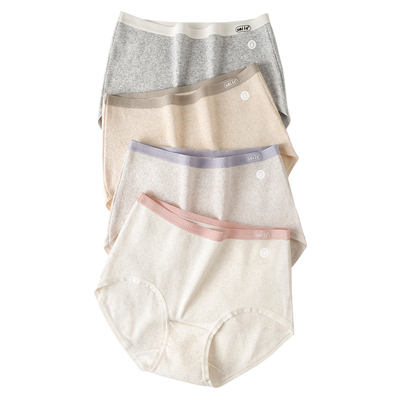 有内venuscome女士内裤纯棉高腰