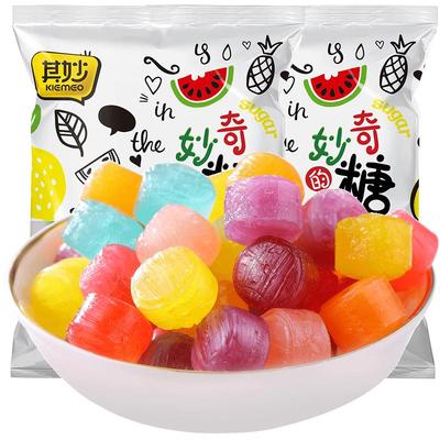 水果糖千纸鹤糖果多口味彩色硬糖