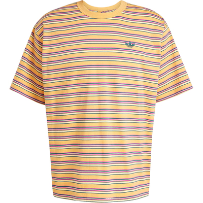 Adidas/阿迪达斯正品2025夏季三叶草男士经典针织透气短袖KB8356