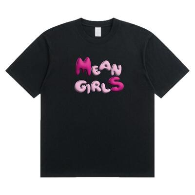 Y2Kmeangirls坏女孩美高风T恤INS
