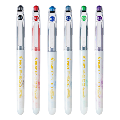 百乐P500金标考试笔拔帽中性笔