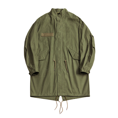 红风美式复古工装风衣M65Parka