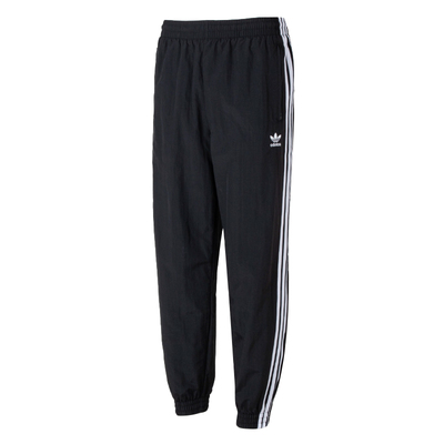 阿迪达斯针织三条纹透气束脚卫裤