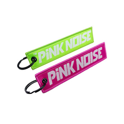 pinknoise粉绿色钥匙扣挂件