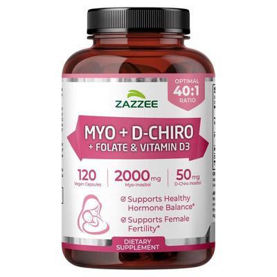 美国ZAZZEE女性肌醇401