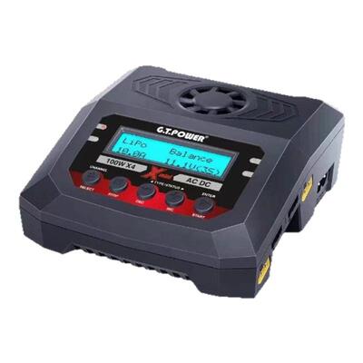 模型车模航模充电器1-4S 锂电池1-8S镍氢 可四路同时充电最高400W