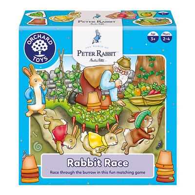 Orchard Toys 彼得兔兔子竞赛 儿童匹配记忆游戏亲子益智玩具3岁+