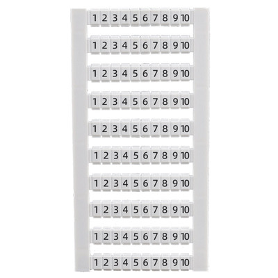 BT/PT端子标记条标签数字1-100