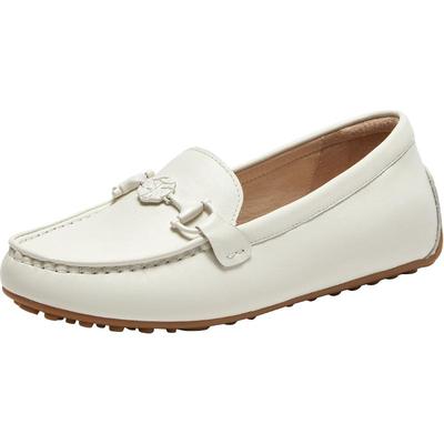 skap春季舒适平跟马衔扣豆豆鞋