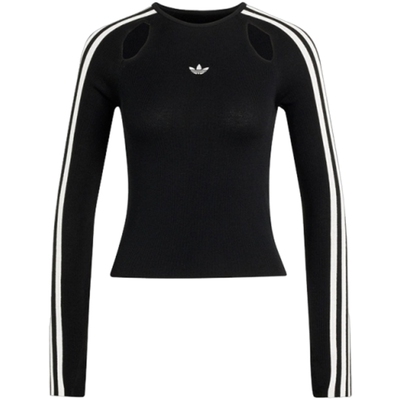 adidas阿迪达斯三叶草女子STREET W TEE LS运动休闲长袖T恤LE3632