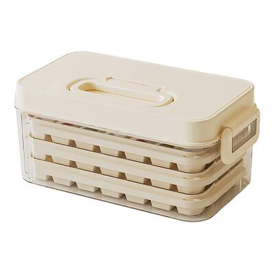 食品级大容量按压带盖冰格