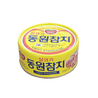 韩国进口金枪鱼罐头原味250克