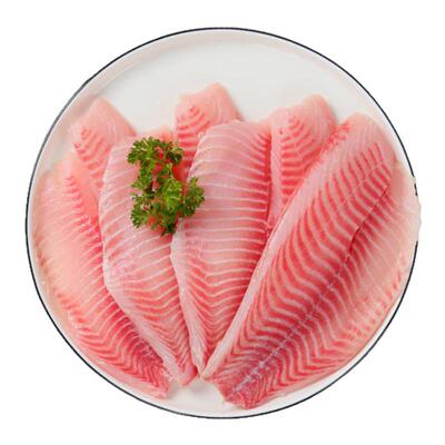 海南鲷鱼柳(罗非鱼片)1kg(5-7片)