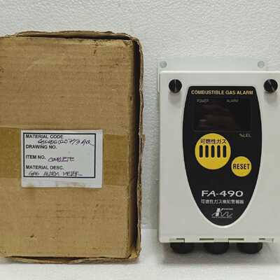 KOMYO RIKAGAKU FA-490 Combustible Gas Alarm Meter CH4 100% L