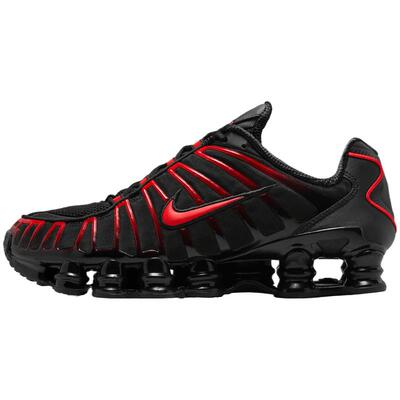 优购NIKE耐克男鞋SHOX TL黑红色复古老爹鞋运动休闲鞋AV3595-016