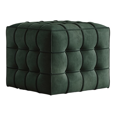 【自营】VRSUK意式磨砂皮魔方凳房间复古简约梳妆凳衣帽客厅意式