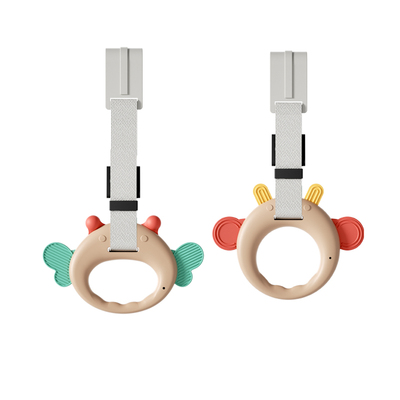 婴儿围栏床护栏拉环学站立