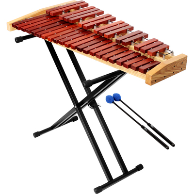 fleet木琴马林巴琴37键红木打琴