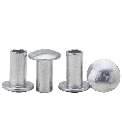gb873半圆扁平头铝铆钉