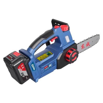 东成电锯家用小型手持锯柴充电式锂电伐木锯手电锯电链锯户外锯树