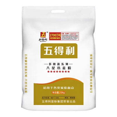 五得粉八星多用途10kg小麦粉